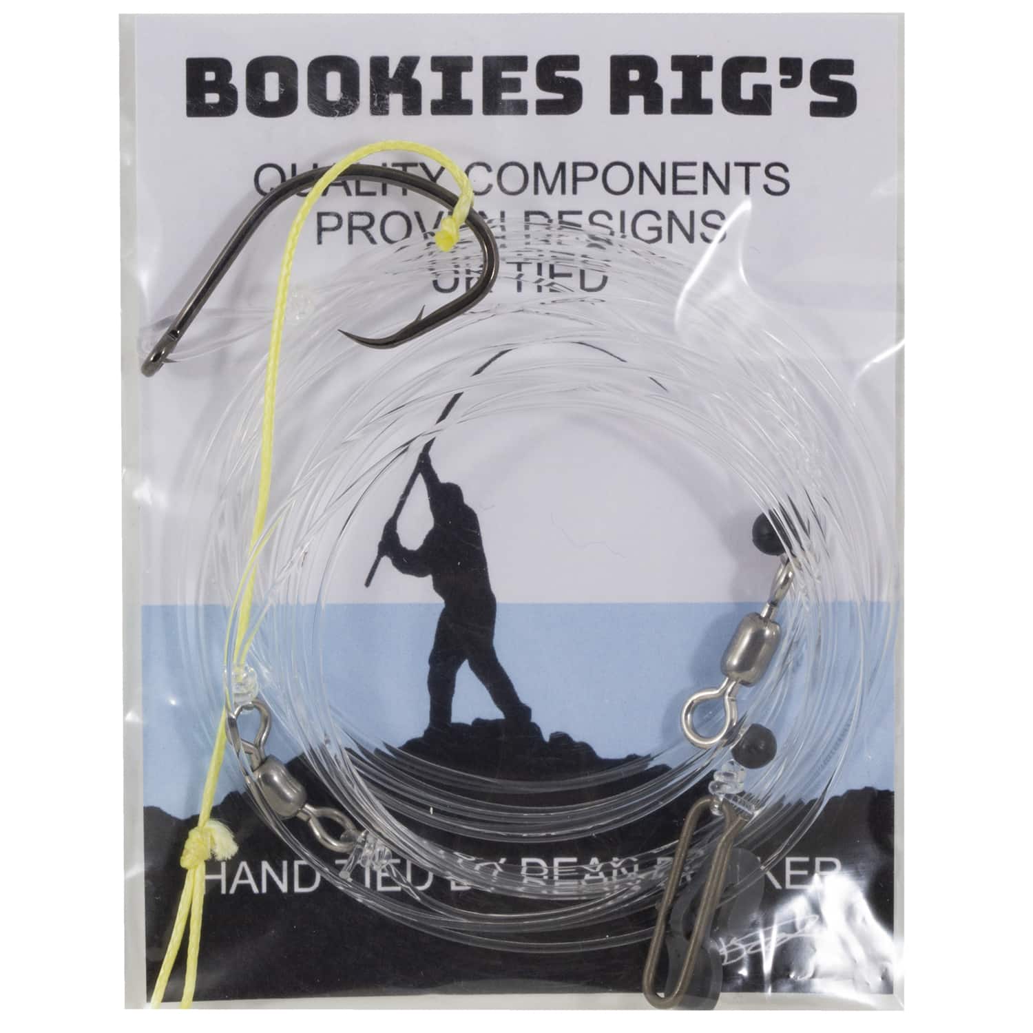Bookies Rig's Short Dongle Pulley (Ray) Rig - Veals Mail Order