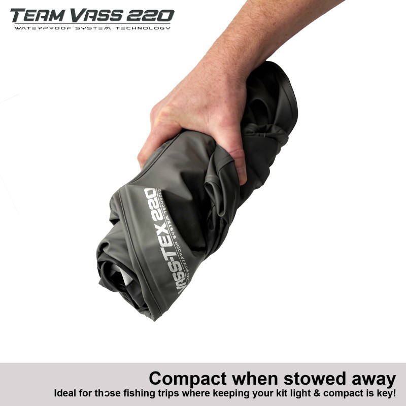Team Vass 220 Unlined Smock Grey/Black - Veals Mail Order